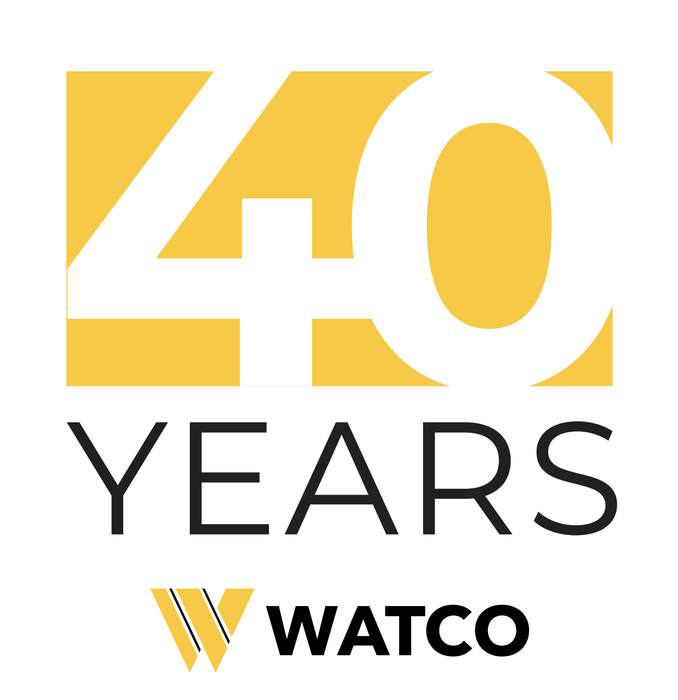 Watco 40th Anniversary Stickers – Watco Gear