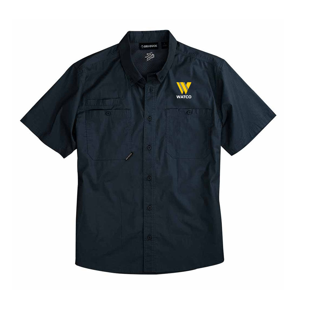 DRI DUCK - Craftsman Woven Short Sleeve Shirt - 4451 – Watco Gear